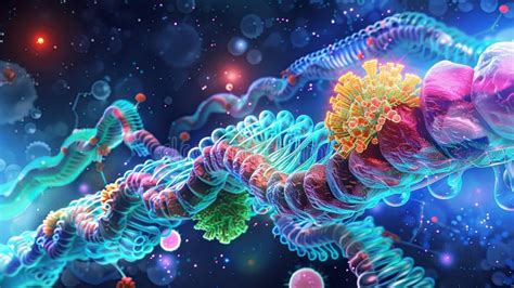 Ribosomes Synthesizing Vital Cellular Proteins Molecular Protein