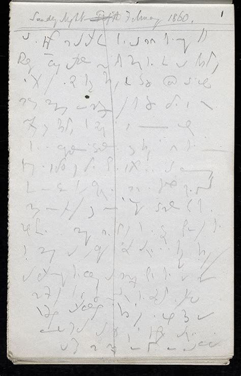 Dickens Codesolving The ‘savage Stenographic Mystery Of Dickenss Shorthand Texts‘sunday Night