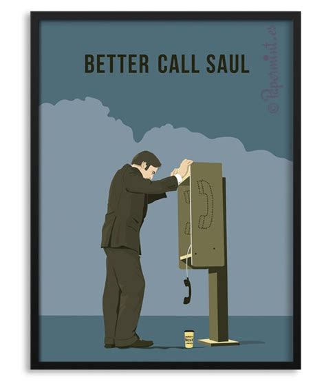 Póster Better Call Saul Papermint