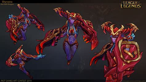 League Of Legends Shyvana Dragon Form