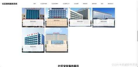 基于ssm社区便民服务管理系统javavuespringboot计算机毕业设计源代码数据库lw文档开题报告答辩稿部署教代码讲解