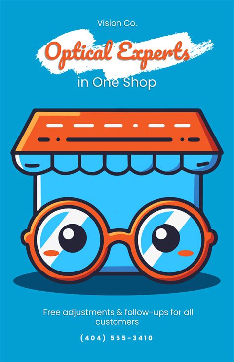 Free Optical Store Templates To Edit Online