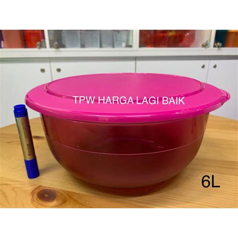 Tupperware Table Collection Bowl 6l 1pc Shopee Malaysia