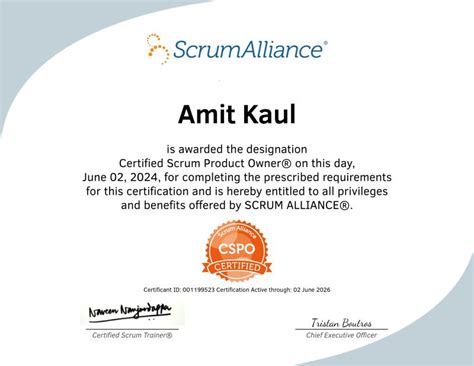 amit kaul on linkedin certifiedscrumproductowner agile