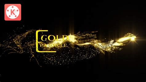 How to make a GOLDEN PARTICLE INTRO in Kinemaster | KineMaster Tutorials | Pixellab Tutorials ...