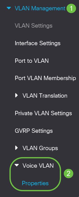 Voice Vlan Configuration On The Cisco Business 250350 Series Switches