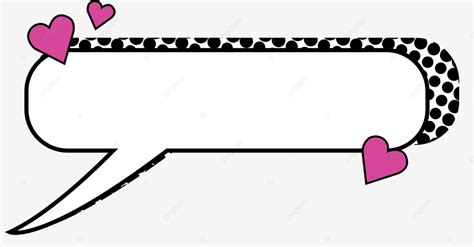 Balloon Love Dialogue Vector Comic Balloon Dialogue Png And Vector