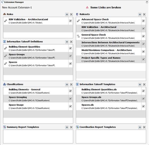 Solibri Extension Manager Creating And Managing Your Own Company