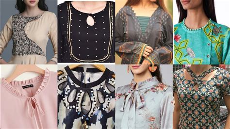 বিভিন্ন স্টাইলের ইউনিক জামার গলার ডিজাইন ️ Unique Neckline Design