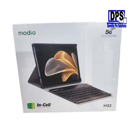 android tablet modio m32 10 1 inch 5g with wireless keyboard 8gb ram
