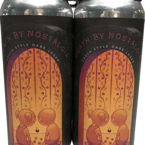 Nost Brewing Project Death By Nostalgia Dark Lager 16 Fl Oz Delivery