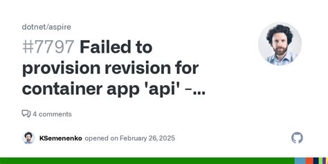 Failed To Provision Revision For Container App Api Acr Issue