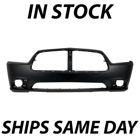 New Primered Front Bumper Cover Fascia For 2011 2012 2013 2014 Dodg