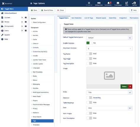 Help4xtags Options Joomla Documentation