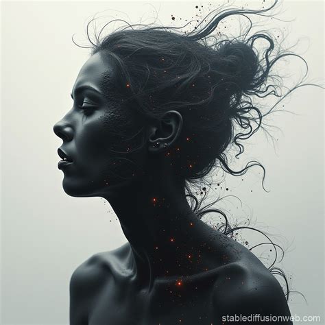Negative Displacement Image Creation Stable Diffusion Online