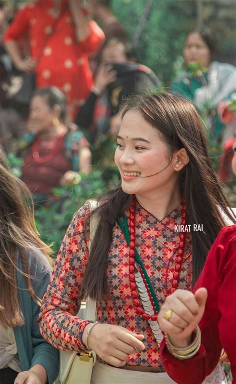 Nepali Kirat Rai Woman Nepal Culture Woman Dressing Style