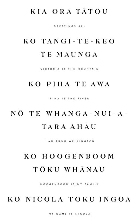 For Māori Language Week Share Your Pepehamihimihi Kia Ora Tātou Ko