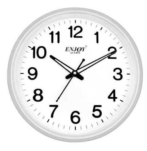 Enjoy Quartz Office Wall Clock Size Mm Dia At Rs In Morbi