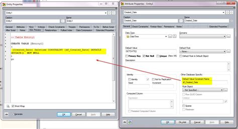 how to specify a column default name toad data modeler toad world