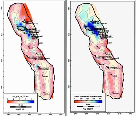 Example Indicative Calculated Maps Indicating The Original Total Download Scientific Diagram