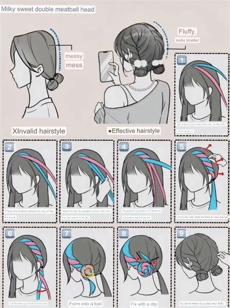 Pin By B Fitz On Hairstyles Hair Tutorials Easy Cool Hair Designs Hair Style Korea