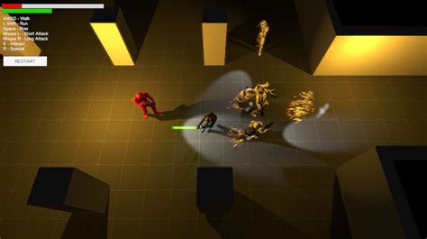 GitHub LeandroDornela CombatMechanicsPrototype