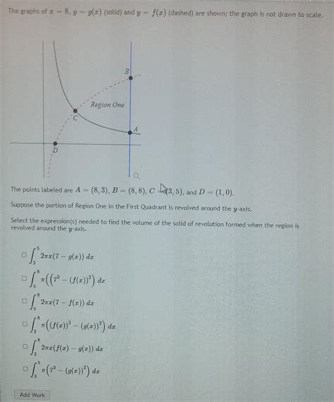 Solved The Graphs Of 2 8 Y G X Solid And Y F X