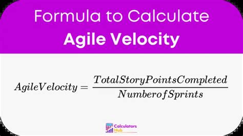 Agile Velocity Calculator