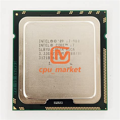 Intel Cores I7 980 3 33ghz Slbyu 6 Cores 12 Threads 130w Lga 1366 Cpu Processor Ebay