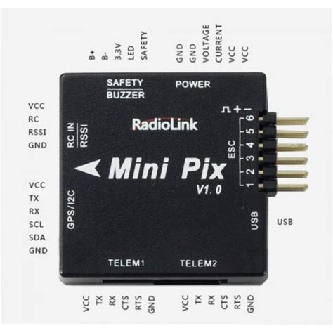 Radiolink Rlka001004 Radiolink Mini Pixhawk Flight Controller Clearance Radiolink