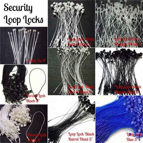 Ani Wasabi Craft Supplies Security Loop Locks