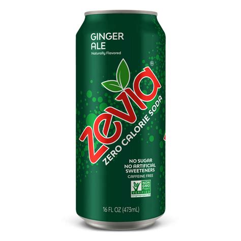 Zevia Zero Calorie Ginger Ale Soda Same Day Delivery Or Pickup