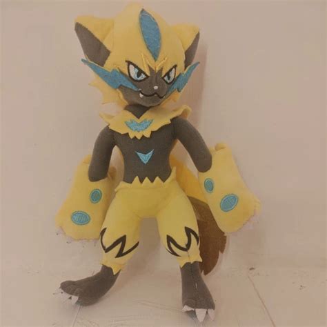 Rare Official PokÉmon Zeraora Plush Pocket Monsters Japan Licensed
