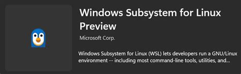 Windows Subsystem For Linux Gets New Icon Other Improvements