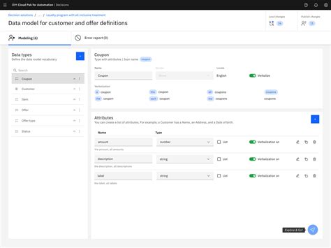 IF Design IBM Automation Decision Services