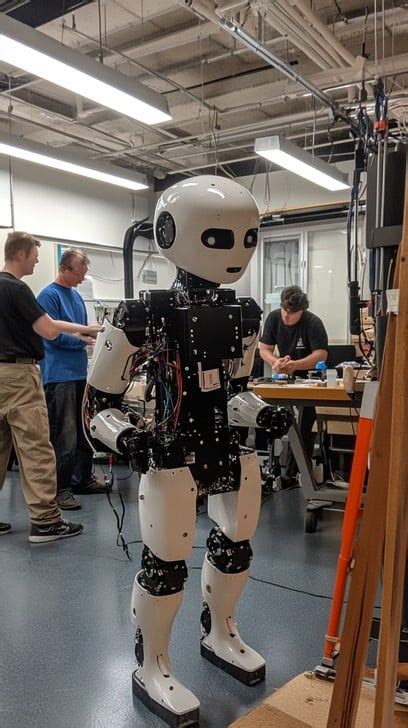 Free Humanoid Robot Prototype Image Download At Stockcake