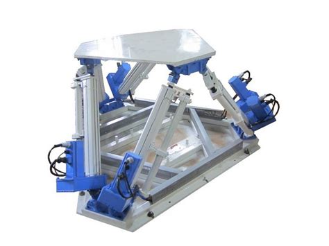 Hydraulic 6 Dof Motion Platform Servo Controls India