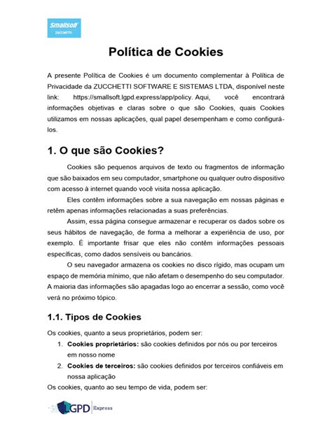 Small Mark Pdf Cookie De Privacidade Na Internet