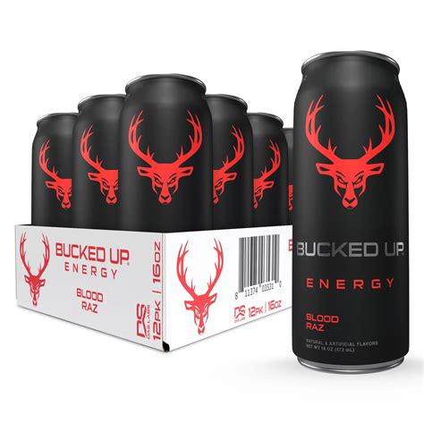 Bucked Up Energy Drinks Case