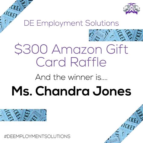 De Employment Solutions Inc On Linkedin Deemploymentsolutions Winnerwinner Rafflewinner