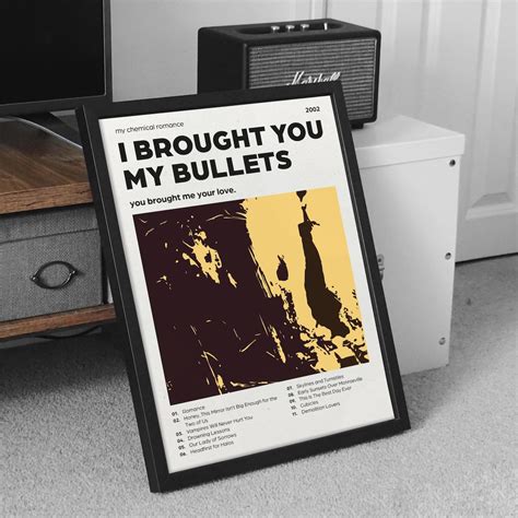 Minimalist My Chemical Romance I Brought You My Bullets You Brought Me
