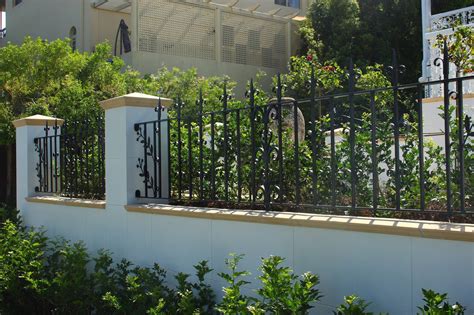 Simple Wrought Iron Fence