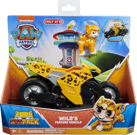 Paw Patrol Vehículo Temático Cat Pack Wild Mx Juguetes