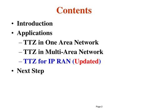 PPT Applicability Of OSPF Topology Transparent Zone PowerPoint Presentation ID