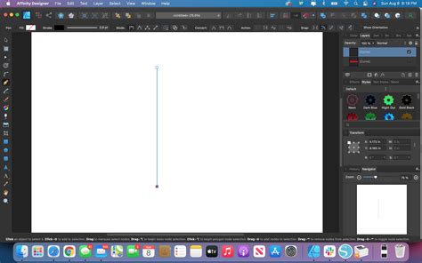 Draw A Straight Line In Affinity Designer Design Bundles