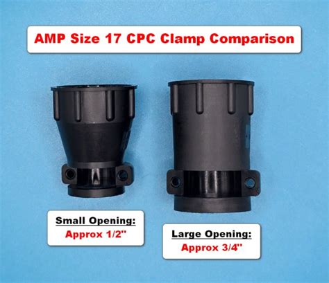 Amp 206036 1 16 Terminal Cpc Standard Sex Flange Receptacle Connector Kit