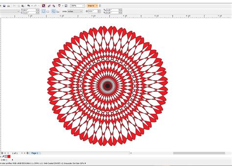 Steps Making Flower In Corel Draw All Design Creative