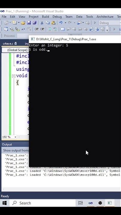 C Program To Check Whether Number Is Even Or Odd Coding Shorts
