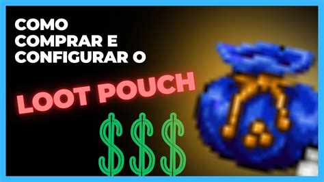 Tibia Rubinot Como Comprar E Configurar O Loot Pouch Youtube