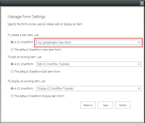 Generate A Form From Item View Using K2 Designer In Sharepoint 2013 Online